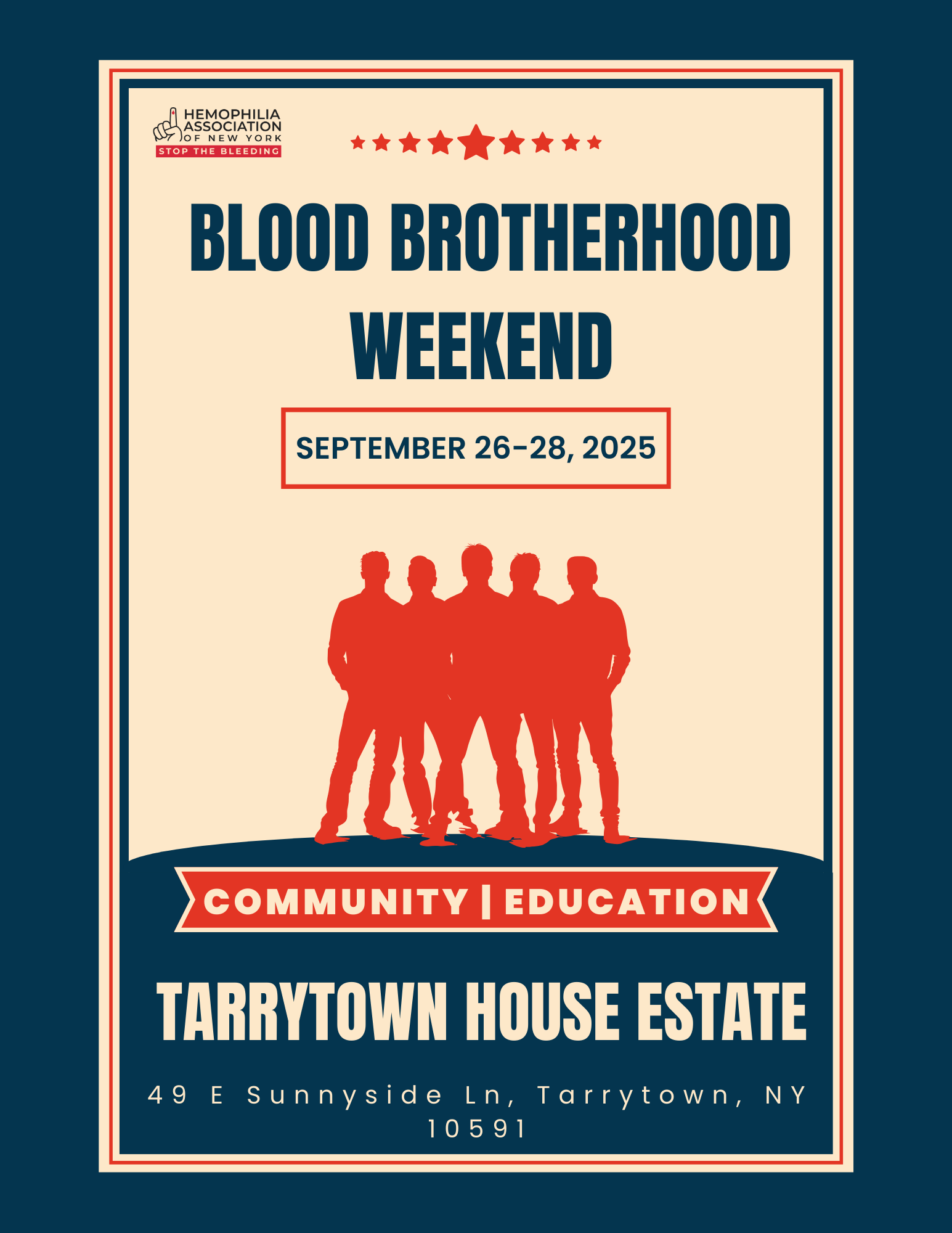 Blood Brotherhood Weekend | Hemophilia Association of New York